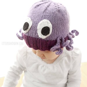 Octopus Hat KNITTING PATTERN / Octopus Pattern / Knit Octopus / Octopus ...