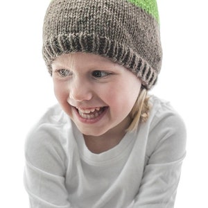 Kiwi Hat KNITTING PATTERN / Knit Kiwi Hat Pattern / Summer Knit Hat ...