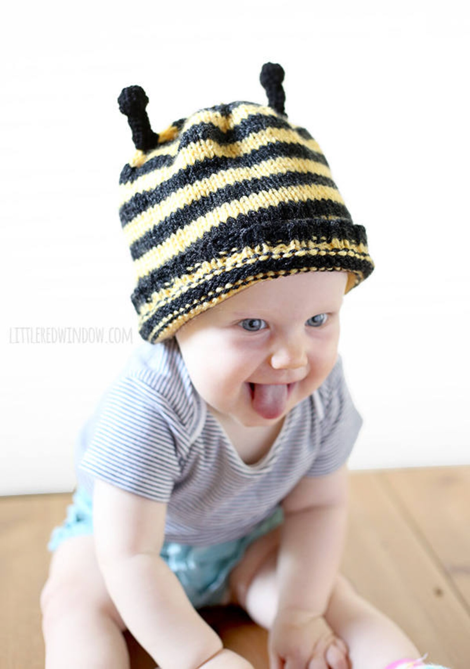 Baby Bee Hat KNITTING PATTERN / Bee Knitting Pattern / Baby - Etsy Canada