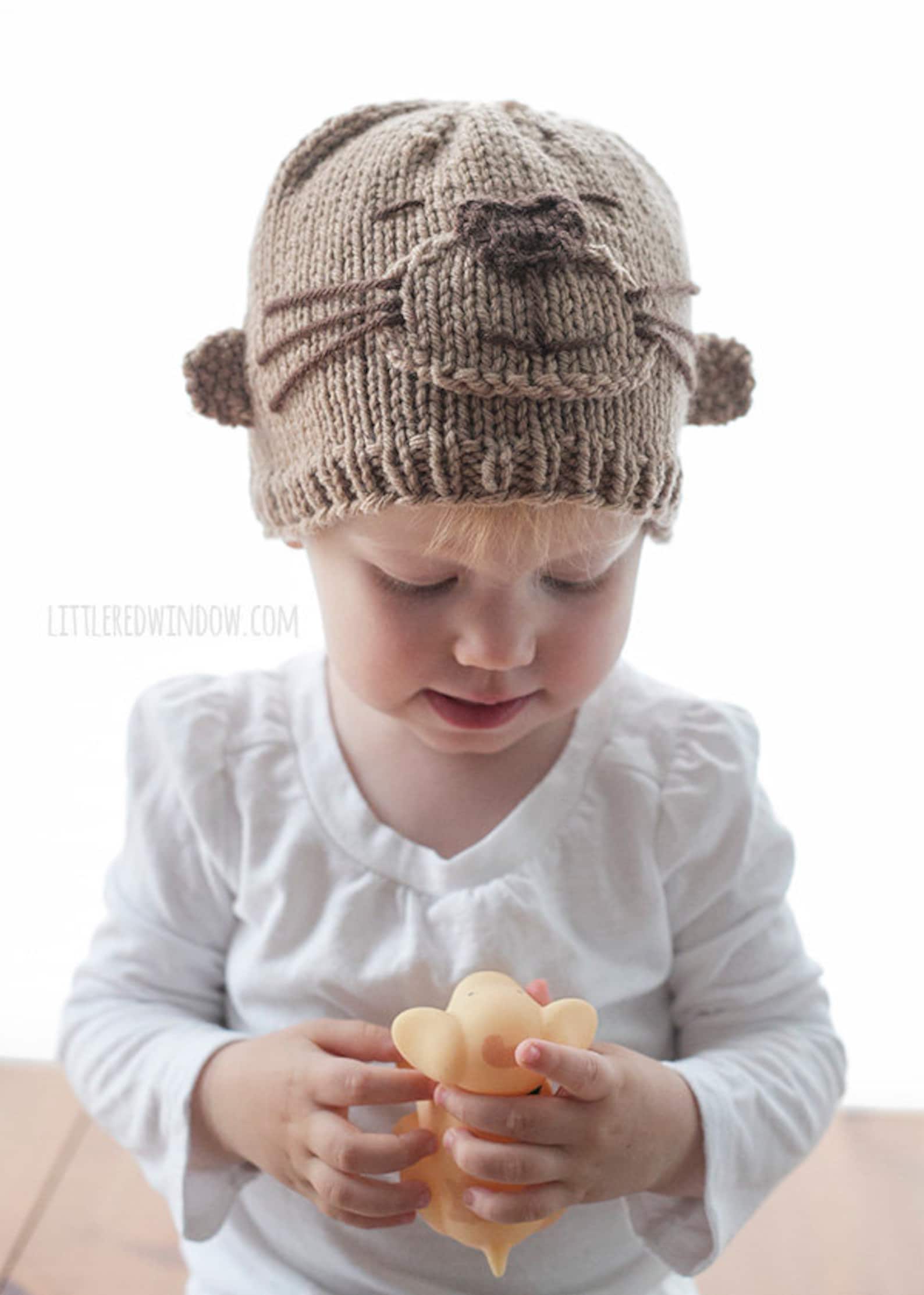 Adorable Otter Hat KNITTING PATTERN / Otter Pattern / Sea Otter ...