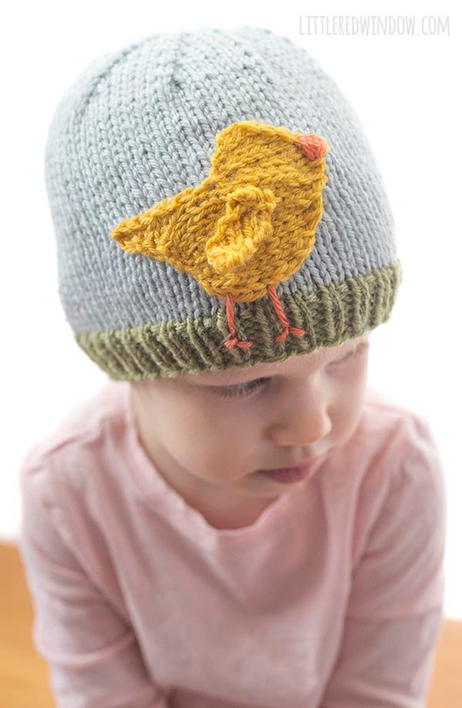 Easter Chick Hat KNITTING PATTERN Easter Chick Pattern /baby Chicken ...