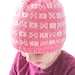 XOXO Stripe Hat KNITTING PATTERN / Xoxoxo / Hugs and Kisses Pattern ...
