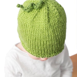 Sweet Pea Hat KNITTING PATTERN / Pea Pattern / Peas in a Pod / Green ...
