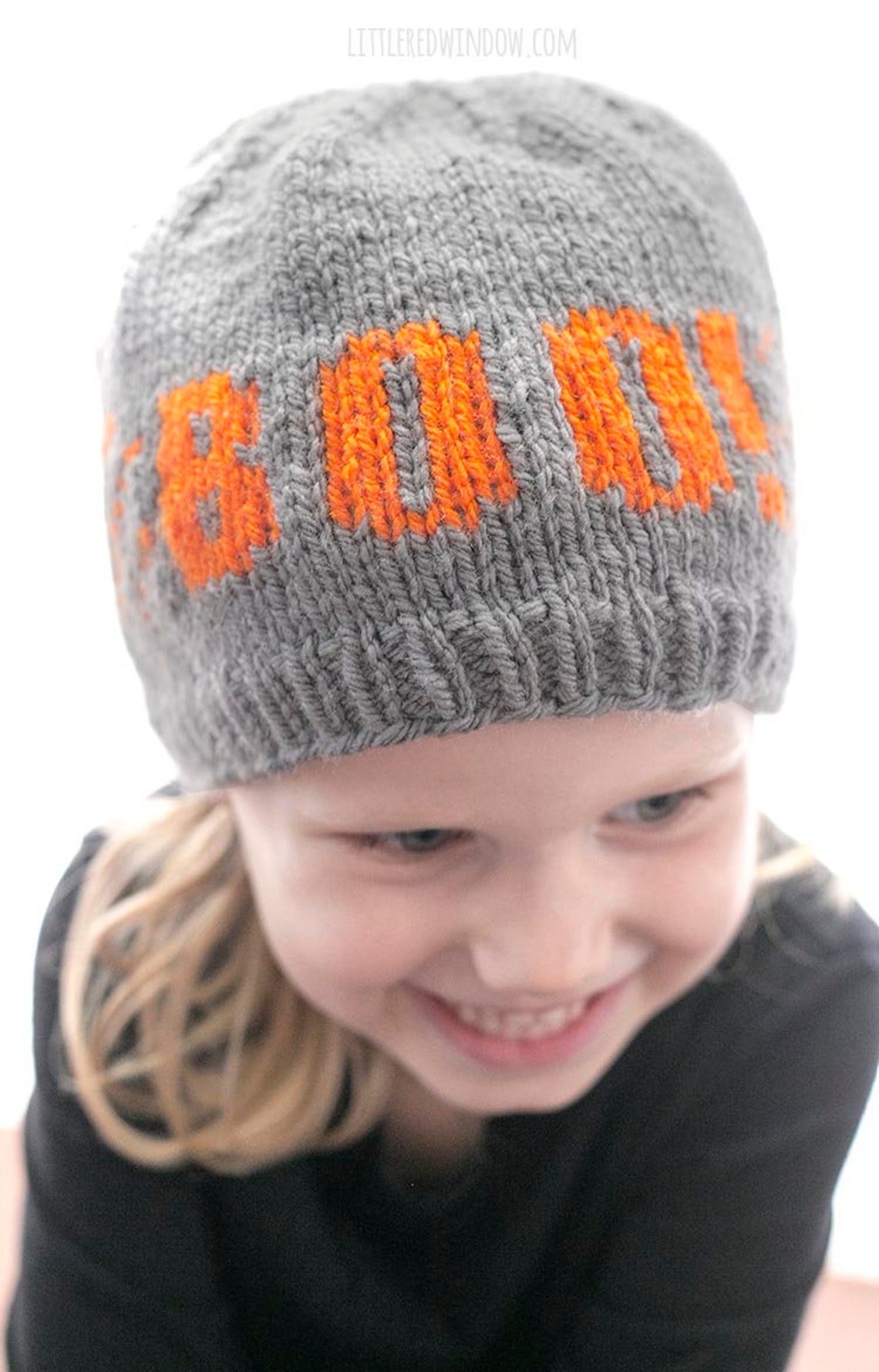 Halloween BOO Hat KNITTING PATTERN / Halloween Baby Hat - Etsy