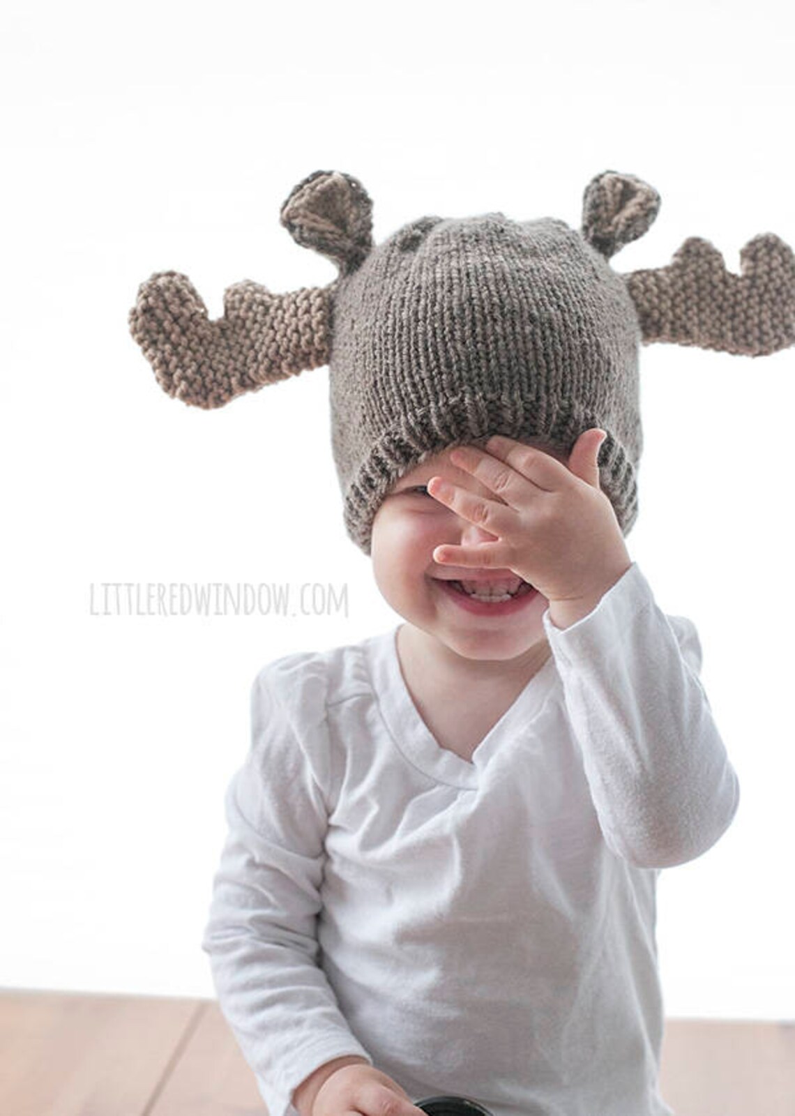 Moose Hat KNITTING PATTERN / Woodland Baby Hat / Winter Animal - Etsy