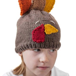 Tasty Turkey Hat KNITTING PATTERN / Turkey Hat Pattern /thanksgiving ...