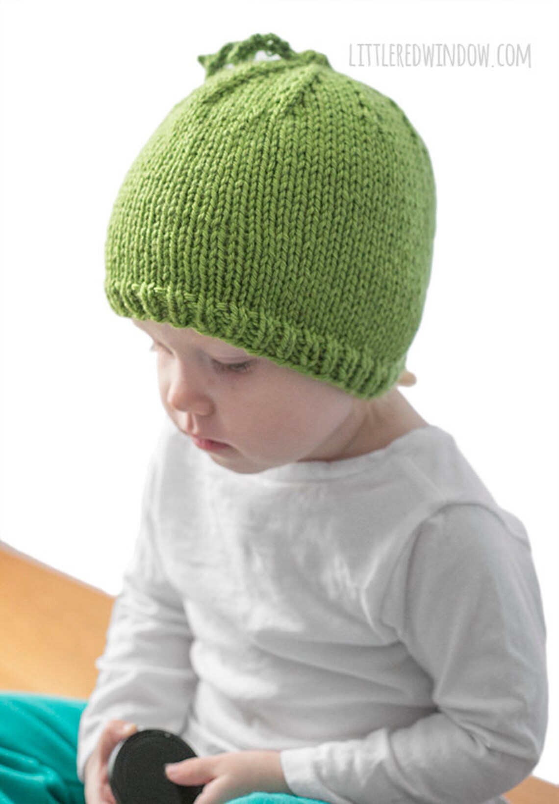 Sweet Pea Hat KNITTING PATTERN / Pea Pattern / Peas in a Pod / - Etsy