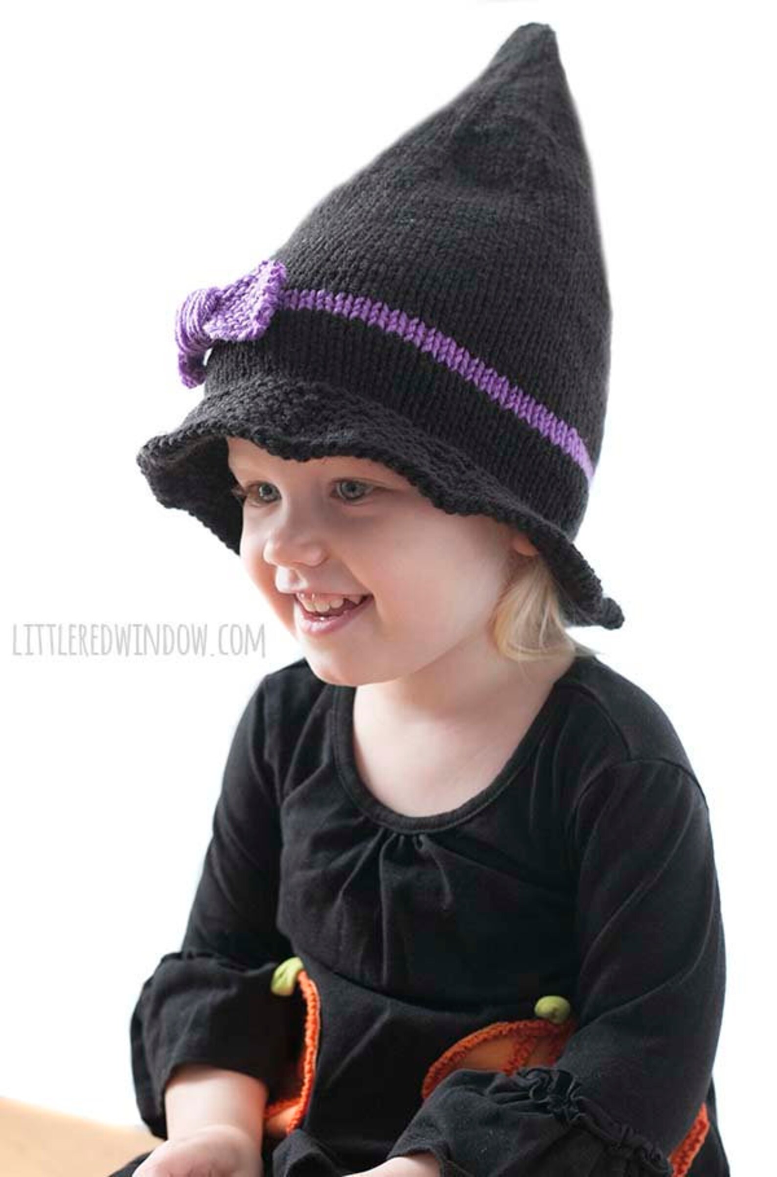 Little Witch Hat KNITTING PATTERN / Witch Hat Pattern / Knit | Etsy