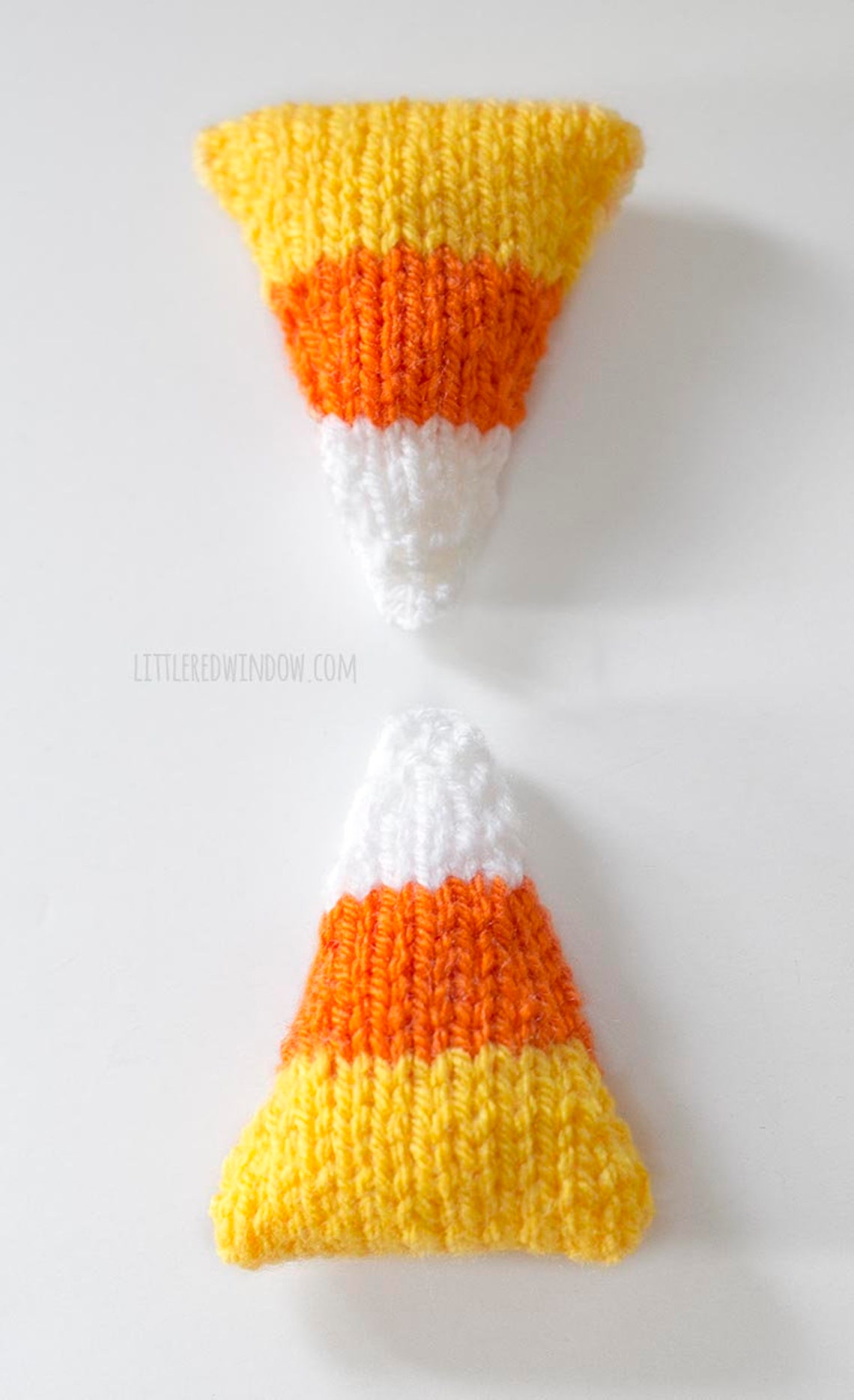 Candy Corn Handwarmer KNITTING PATTERN / Knit Candy Corn - Etsy