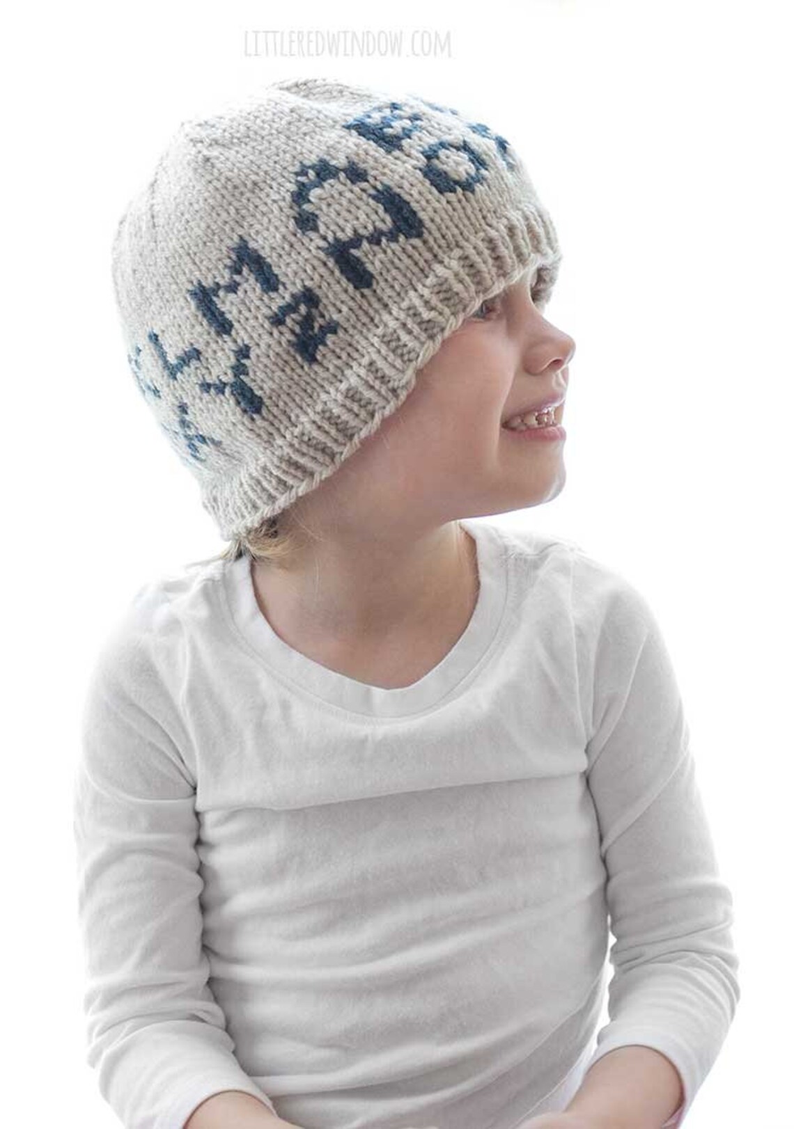 ABC Alphabet Hats KNITTING PATTERN / Back to School Knitting Pattern ...