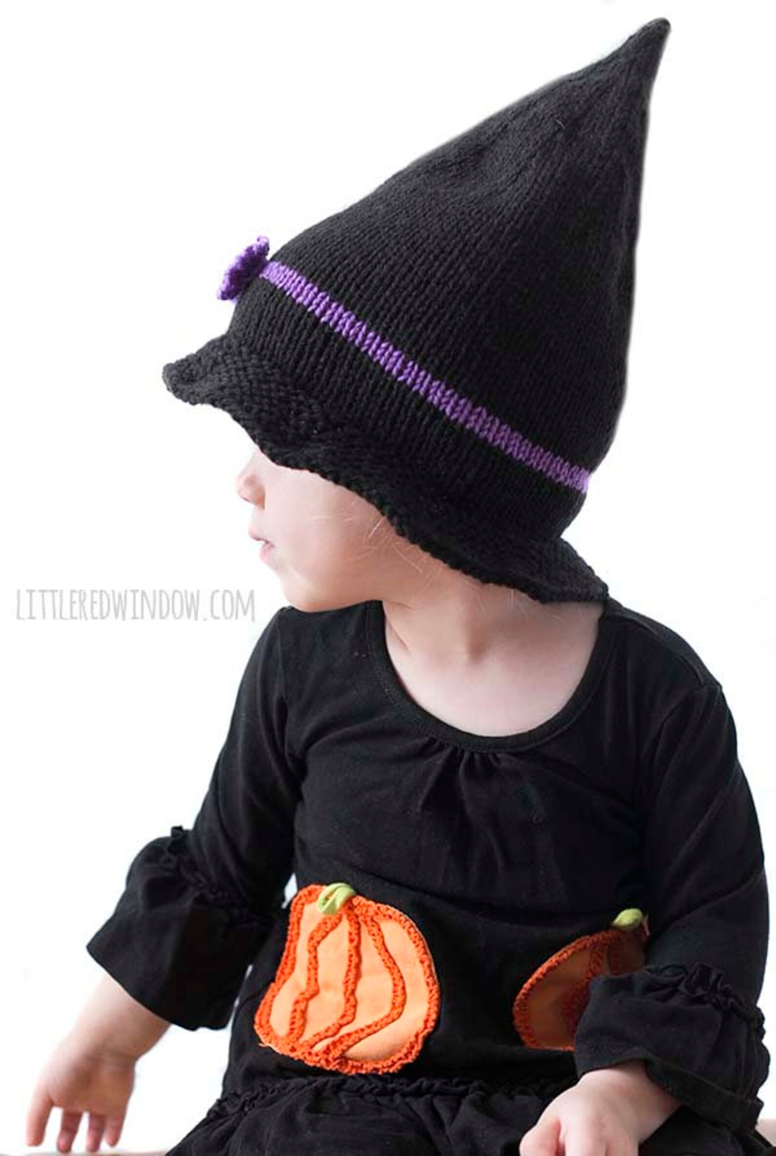 Little Witch Hat KNITTING PATTERN / Witch Hat Pattern / Knit | Etsy