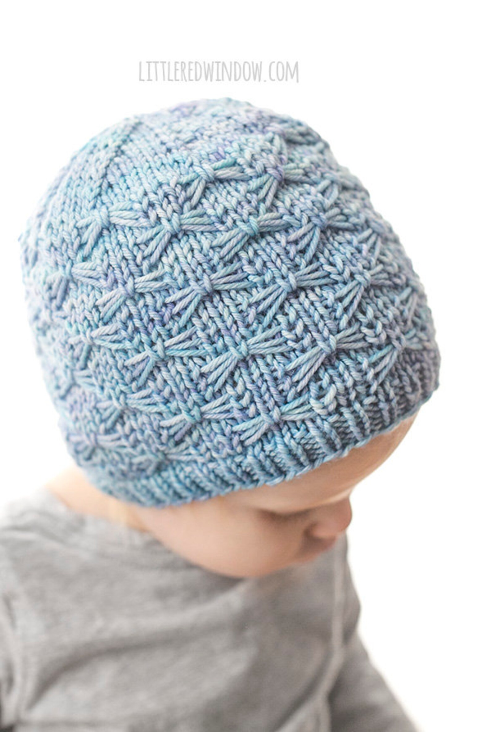Butterfly Stitch Hat KNITTING PATTERN /butterfly Pattern / Baby ...