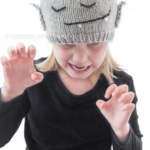 Vampire Hat KNITTING PATTERN / Monster Hat Pattern / DIY Vampire ...