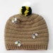 Beehive Hat KNITTING PATTERN / Bee Knitting Pattern / Beehive Knitting ...