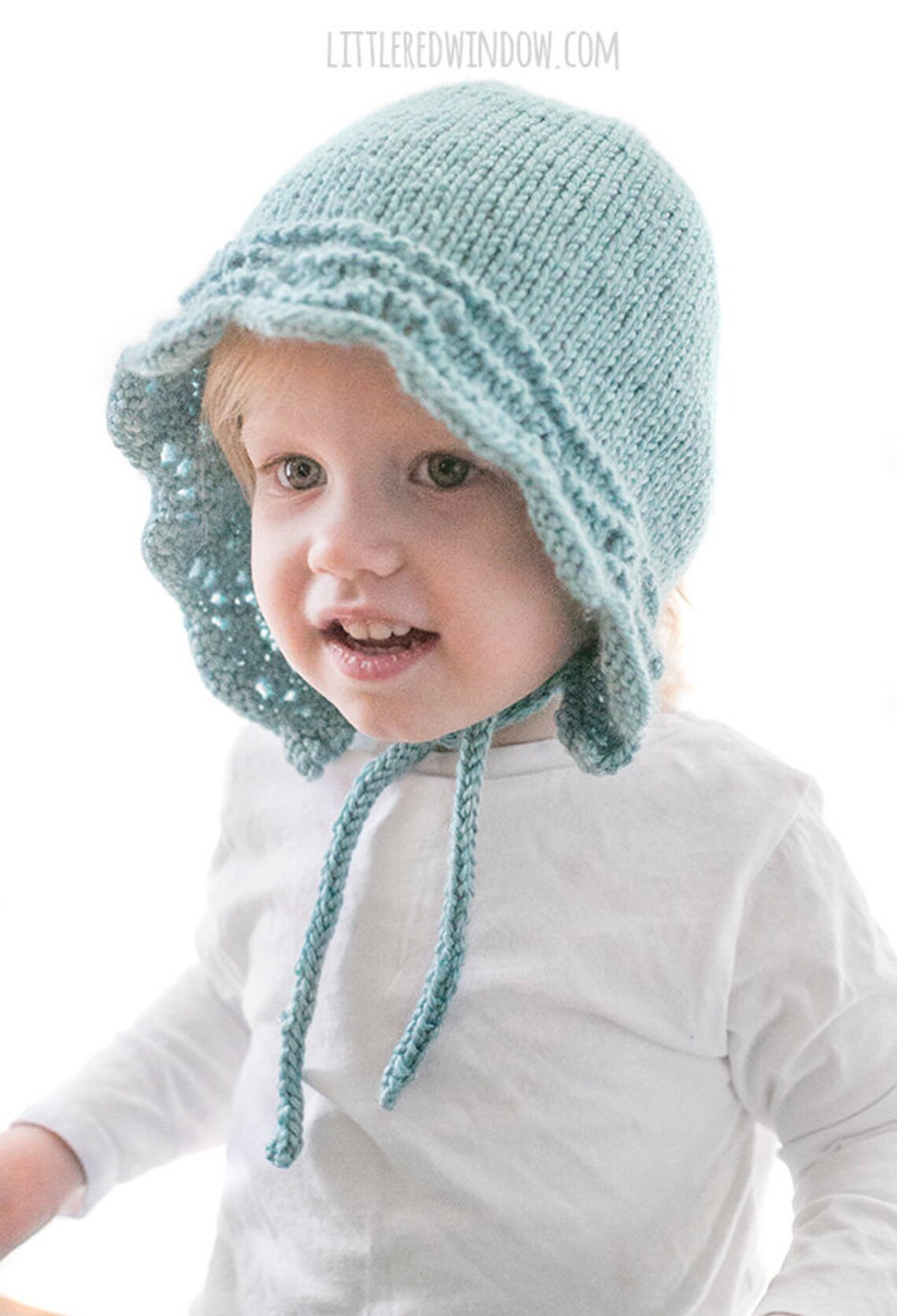 Bluebell Baby Bonnet KNITTING PATTERN / Baby Bonnet Pattern /newborn ...