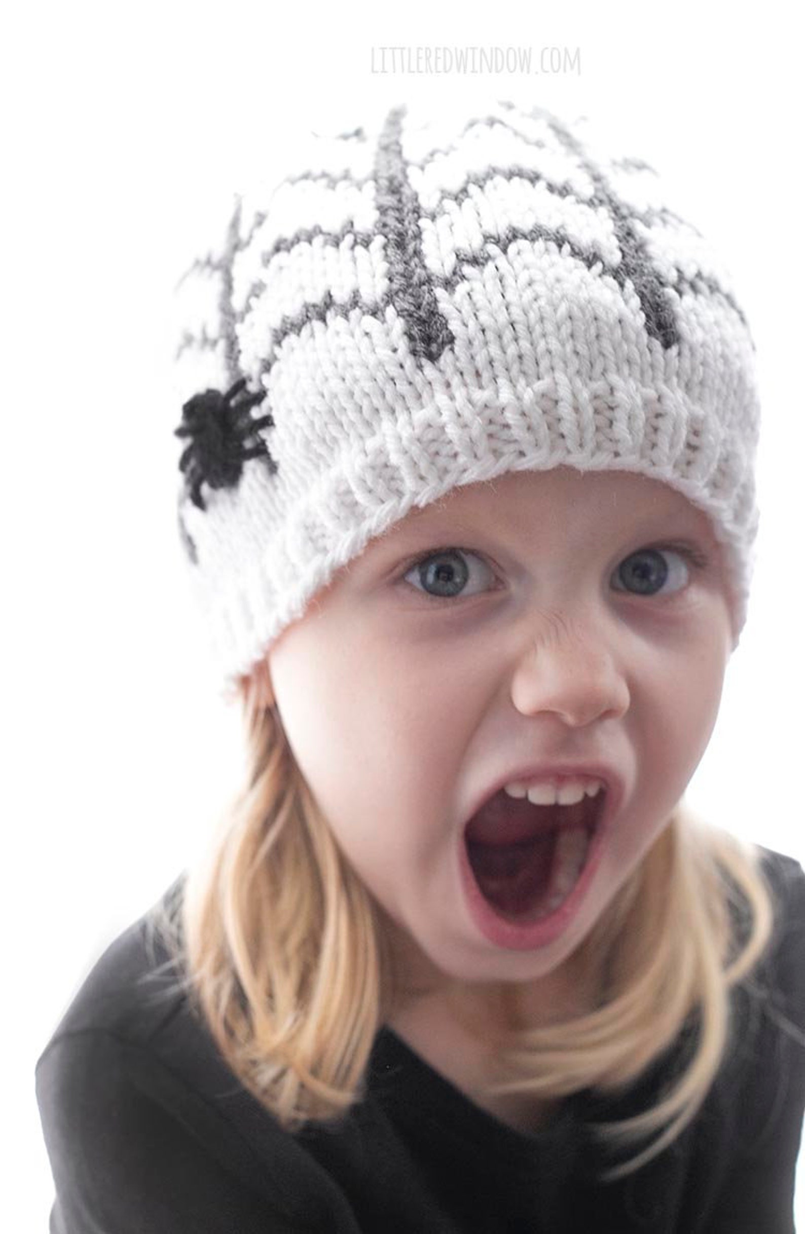 Spiderweb Hat KNITTING PATTERN / Halloween Spiderweb Pattern / - Etsy