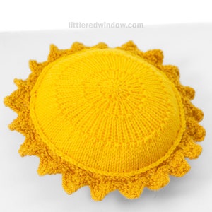 Sweet Sun KNITTING PATTERN / Knit Sun Pattern / Sun Knitting Pattern ...