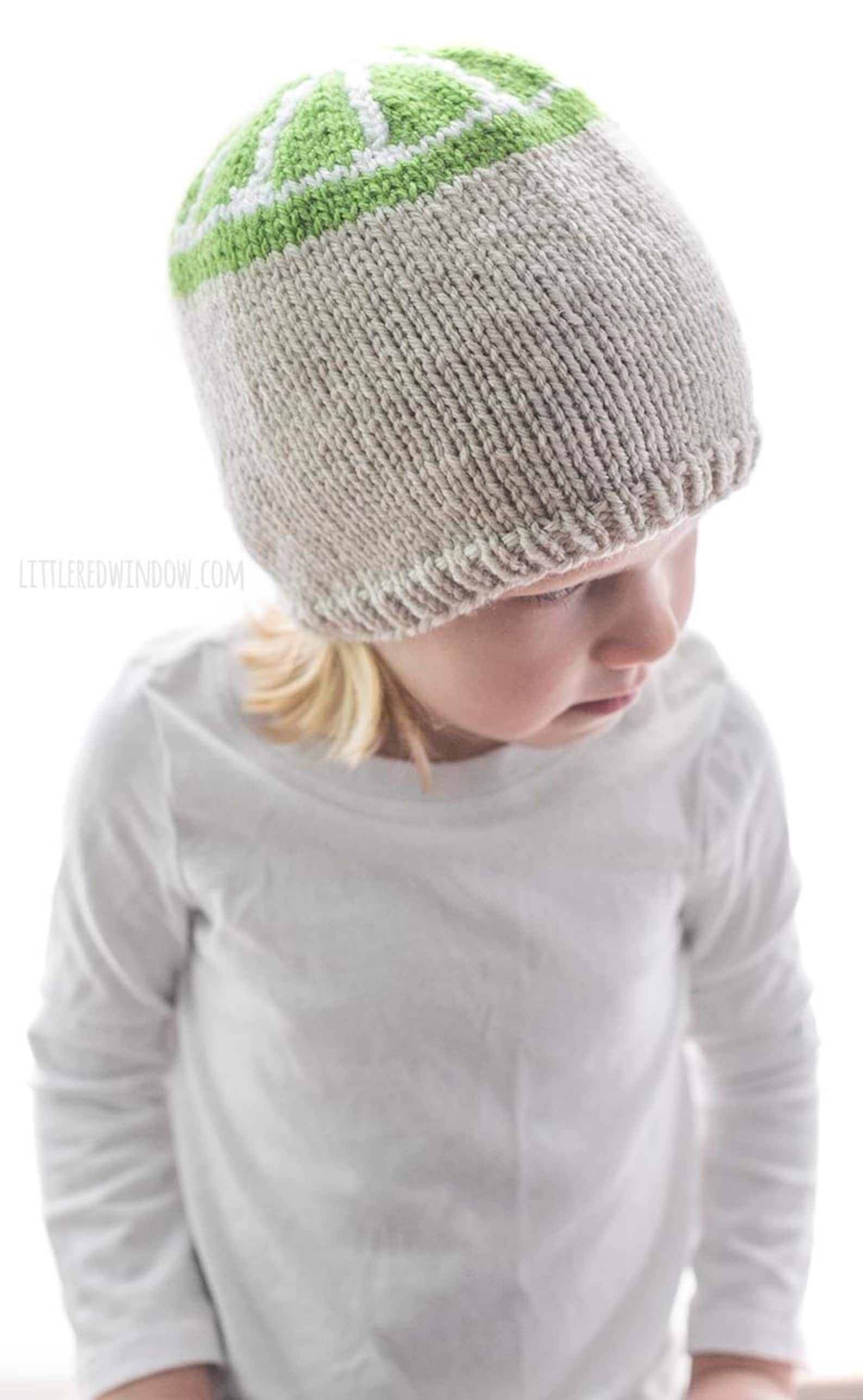 Citrus Hats KNITTING PATTERN / Lemon Hat Knitting Pattern / Orange Hat ...