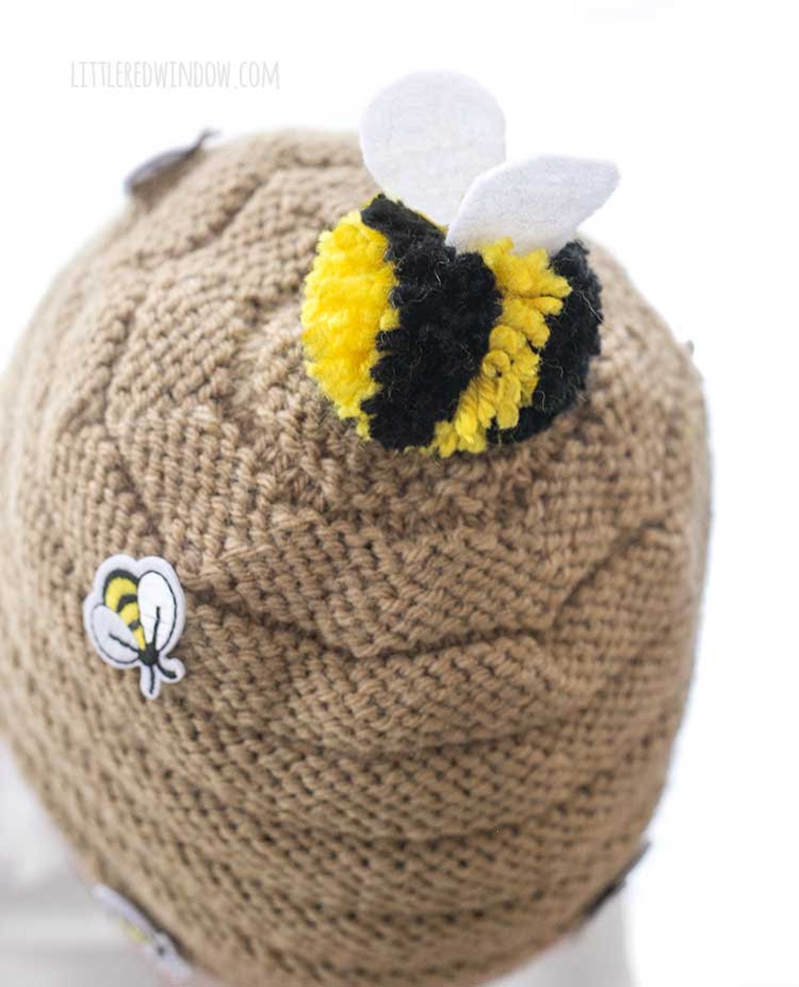 Beehive Hat KNITTING PATTERN / Bee Knitting Pattern / Beehive Knitting ...
