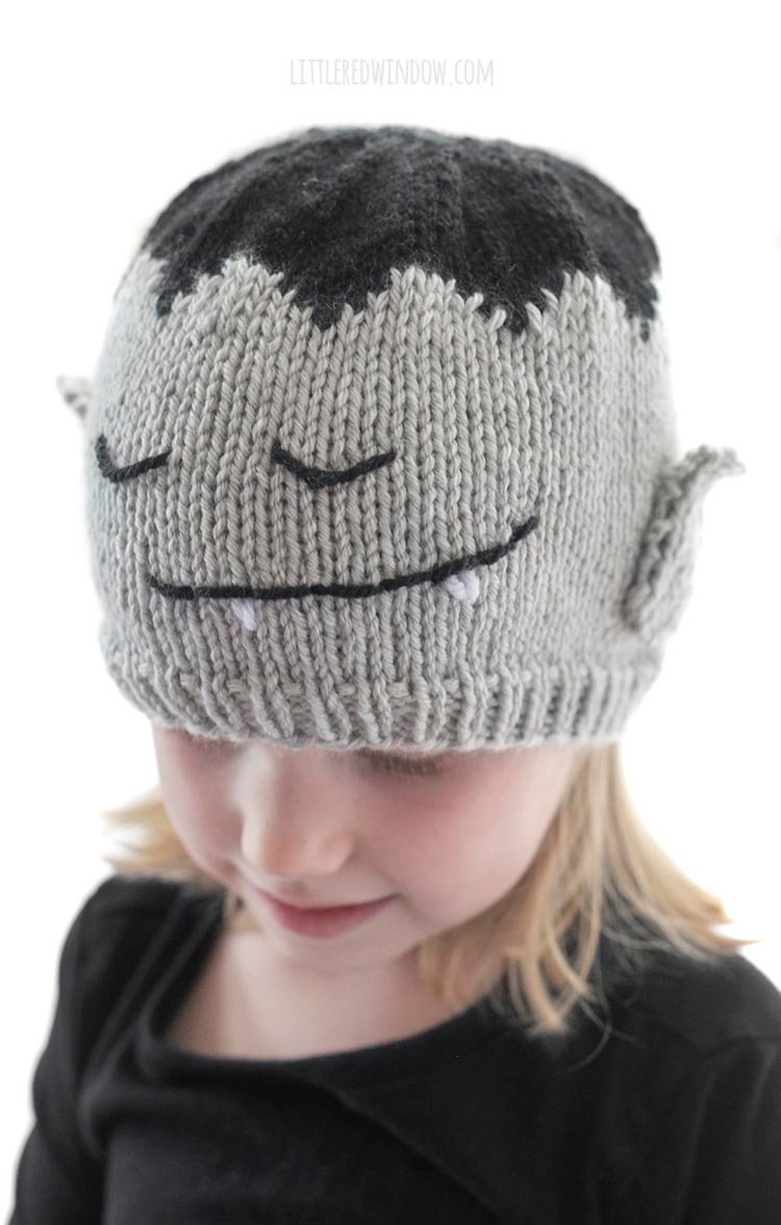 Vampire Hat KNITTING PATTERN / Monster Hat Pattern / DIY Vampire ...