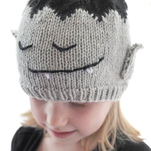 Vampire Hat KNITTING PATTERN / Monster Hat Pattern / DIY Vampire ...