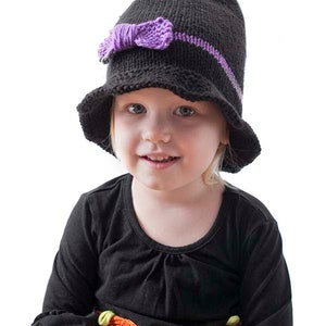 Little Witch Hat KNITTING PATTERN / Witch Hat Pattern / Knit - Etsy
