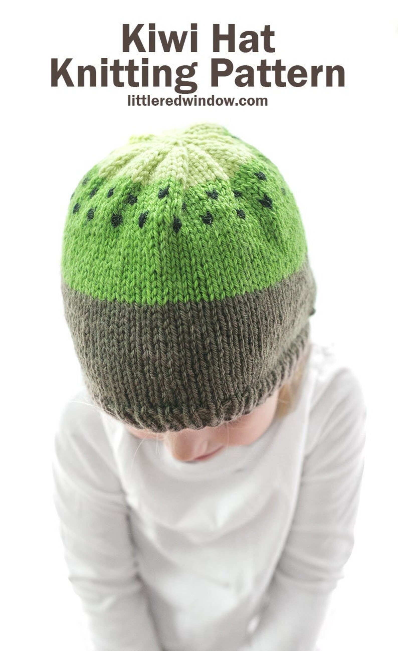 Kiwi Hat KNITTING PATTERN / Knit Kiwi Hat Pattern / Summer Knit Hat ...