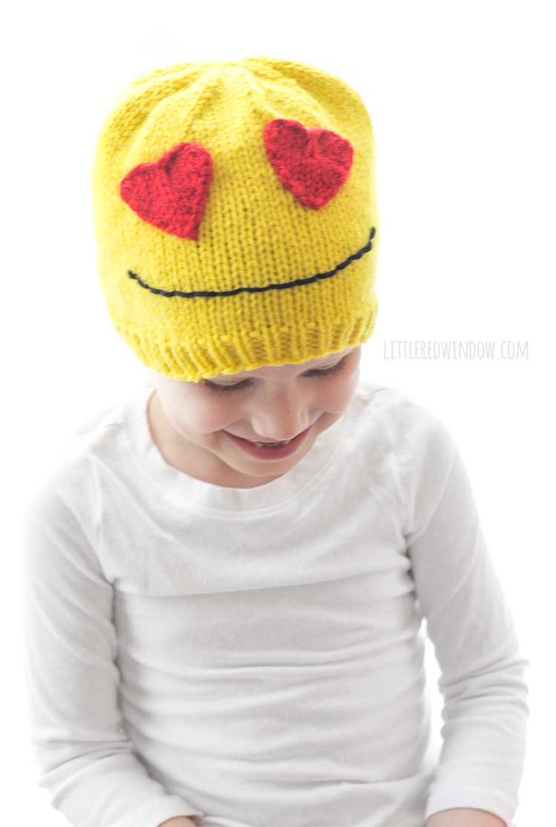 Emoji Hats KNITTING PATTERN / Emoji Pattern / Baby Emoji Hat Knitting ...
