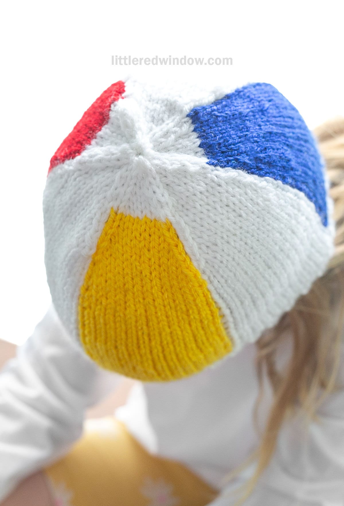 Beach Ball Hat KNITTING PATTERN / Beach Ball Pattern / Summer Knitting ...