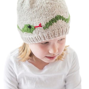 Snake Hat KNITTING PATTERN / Kids Animal Hat Knitting Pattern / Snake ...