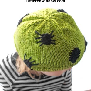 Bug Hat KNITTING PATTERN / Halloween Knitting Pattern / Spider Hat ...