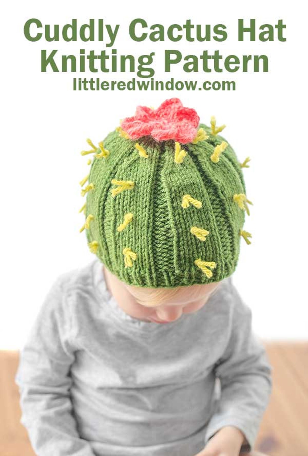 Cuddly Cactus Hat KNITTING PATTERN / Knit Cactus Pattern / Cactus ...