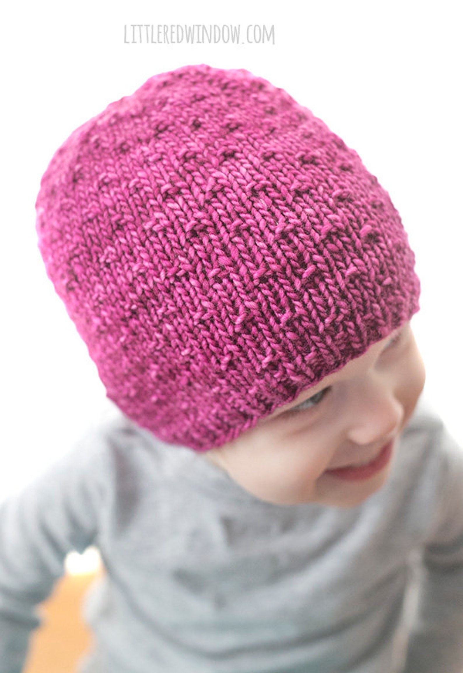Dot to Dot Hat KNITTING PATTERN / Dot Hat Pattern / Polka Dot - Etsy