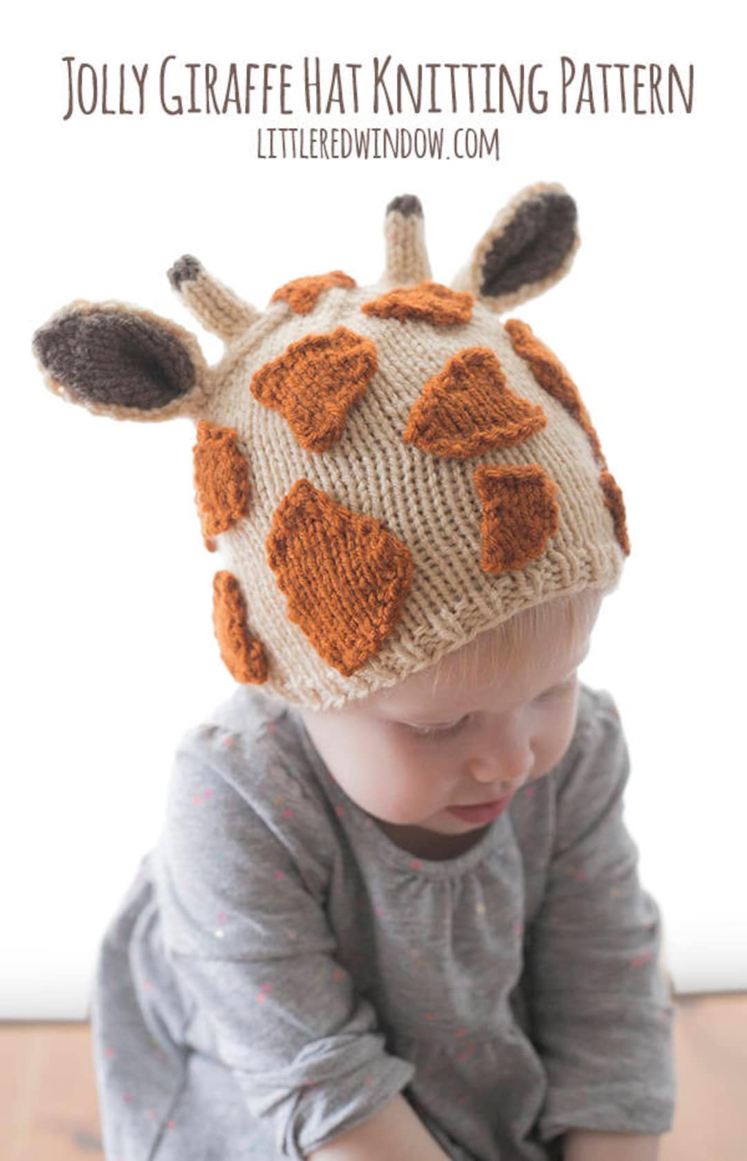 Giraffe Hat KNITTING PATTERN / Giraffe Pattern / Giraffe Baby Hat ...
