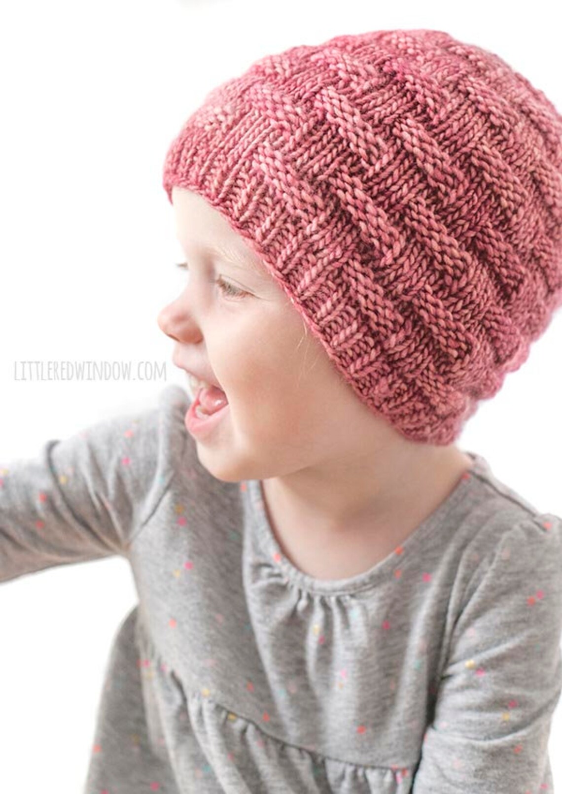 Simple Basketweave Hat KNITTING PATTERN / Textured Baby Hat / Easy ...
