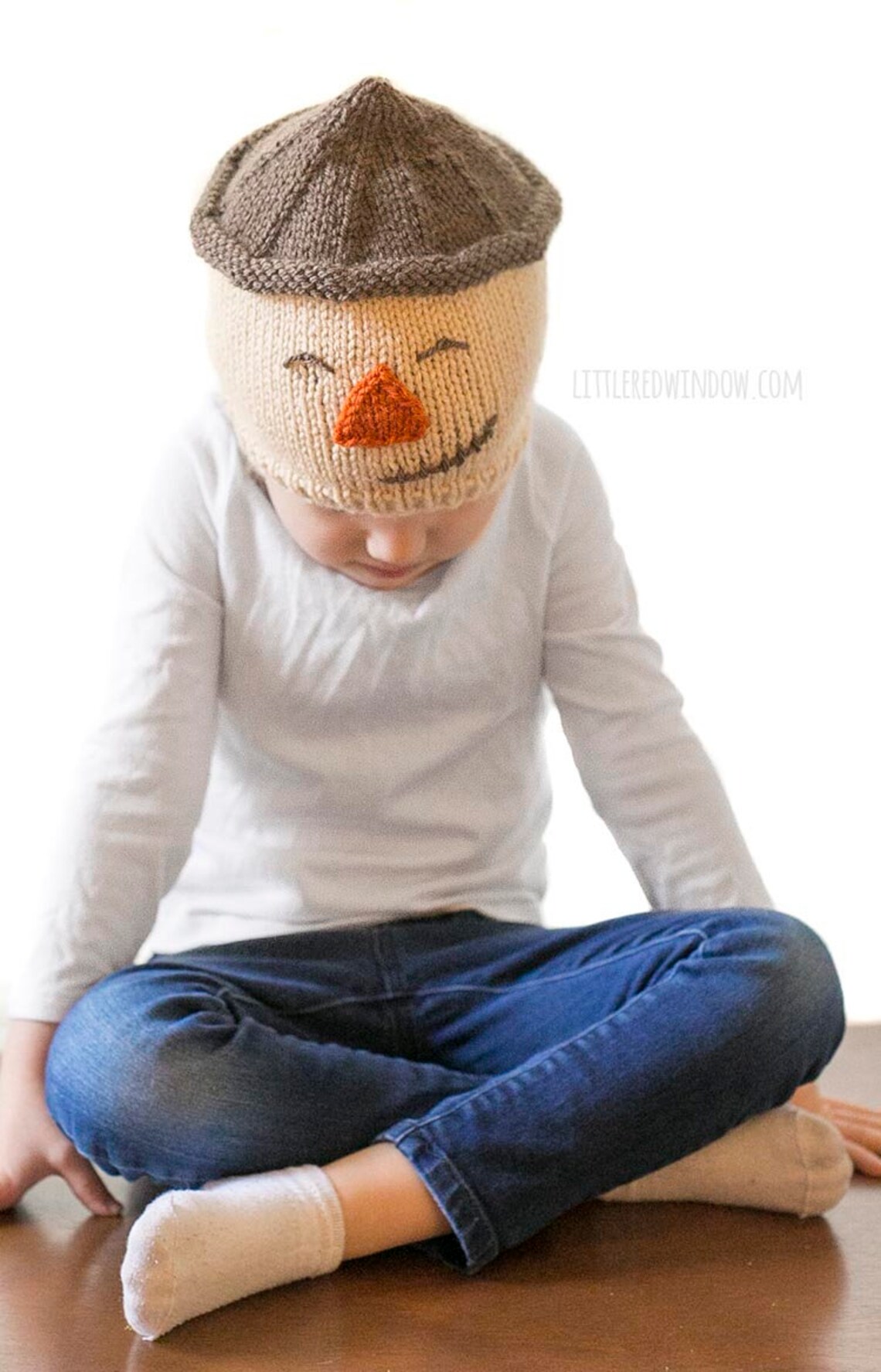Scarecrow Hat KNITTING PATTERN / Fall Knitting Pattern / - Etsy