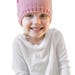 Colorblock Hat KNITTING PATTERN / Knit Heart Hat Pattern / Valentine ...