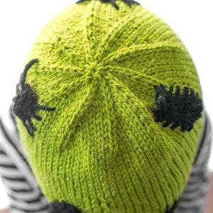 Bug Hat KNITTING PATTERN / Halloween Knitting Pattern / Spider Hat ...