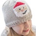 Cheerful Santa Hat KNITTING PATTERN / Smiling Santa Pattern / Knit ...