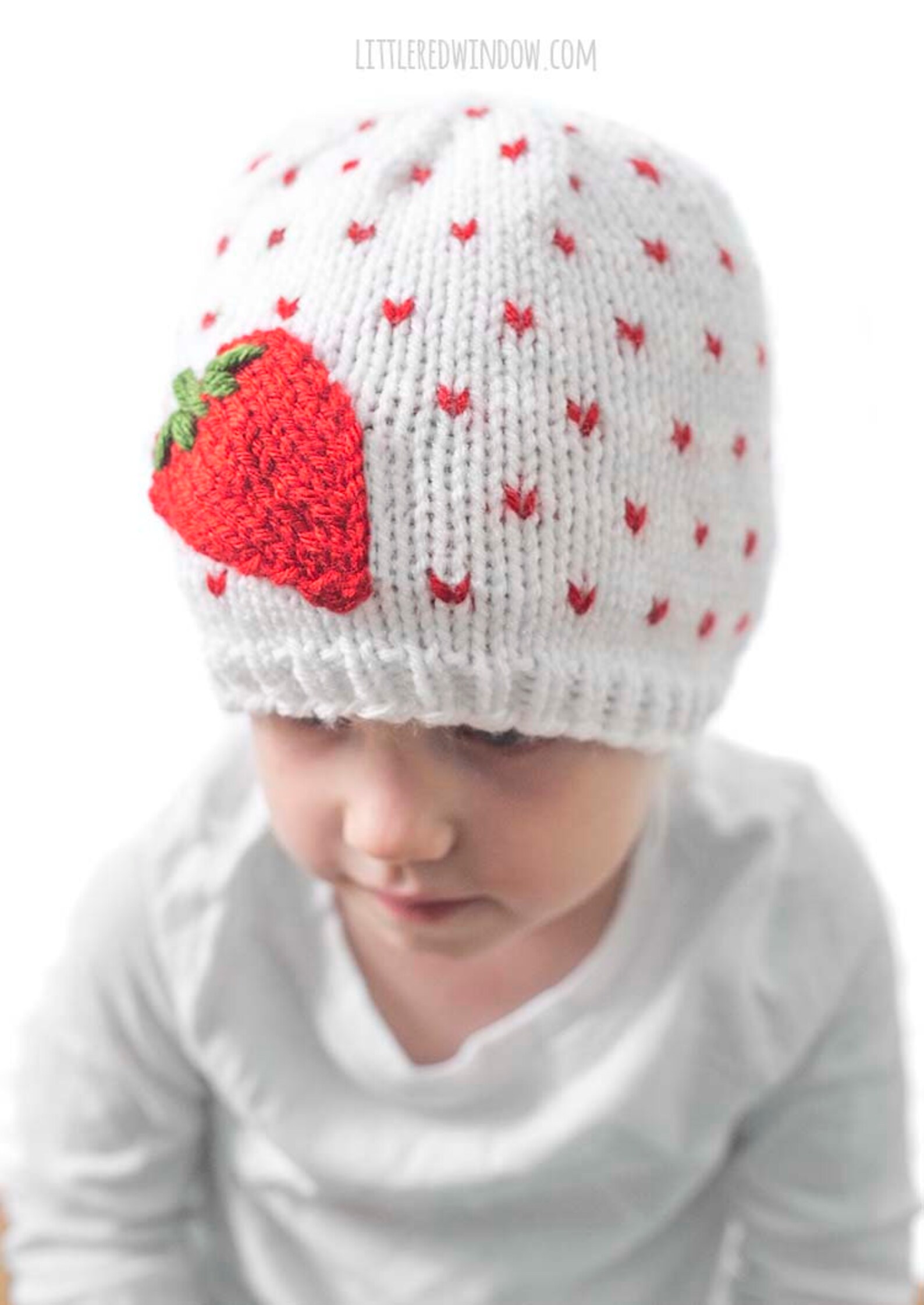 Fresh Strawberry Hat KNITTING PATTERN / Strawberry Pattern / - Etsy