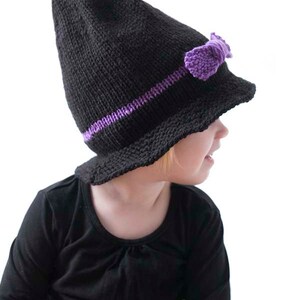 Little Witch Hat KNITTING PATTERN / Witch Hat Pattern / Knit - Etsy