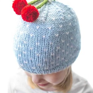 Sweet Cherry KNITTING PATTERN / Cherry Pattern / Knit Cherry - Etsy