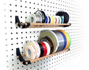 Pegboard Ribbon Holder - Etsy