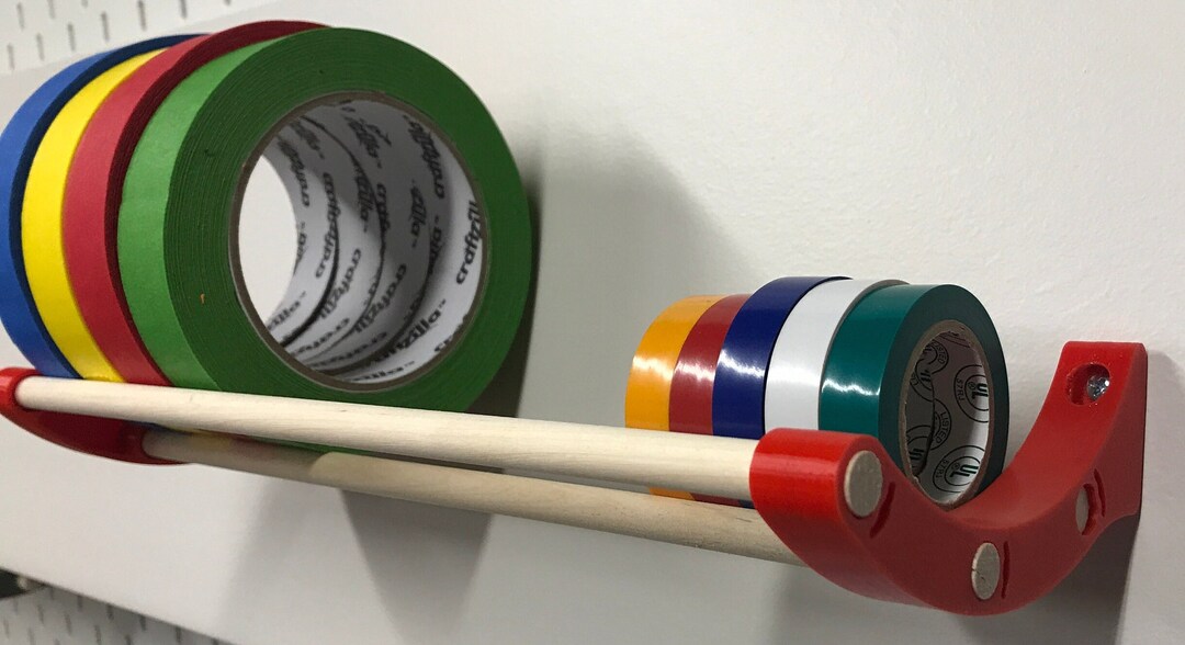 Tape Ribbon Organizer and Storage Wall Mount - Etsy