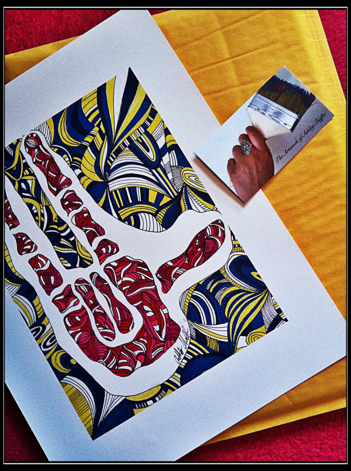 Deaf Art Print We Deaf Artists Are Here to Fulfill Our - Etsy