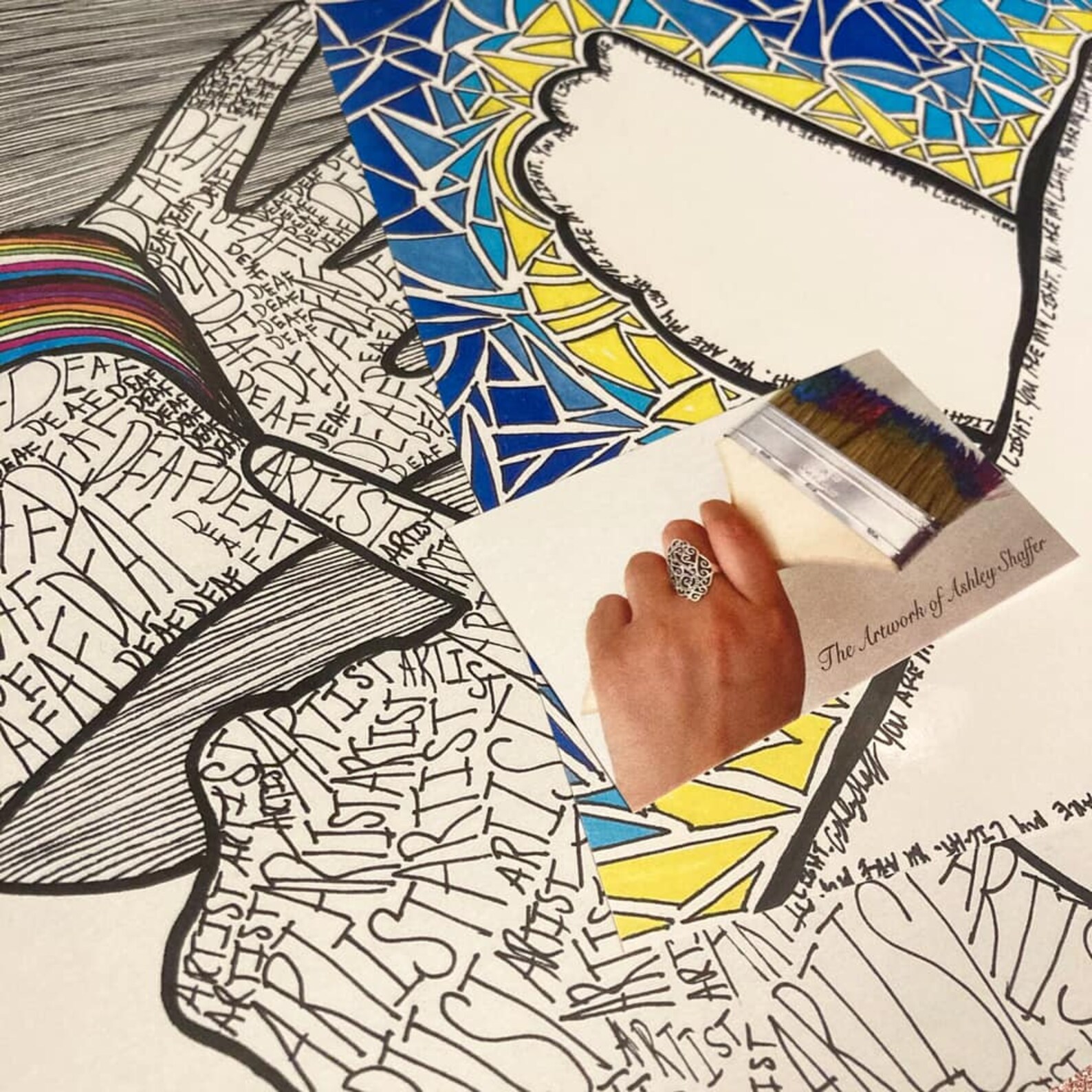 Deaf Art Print Deaf Artist - Etsy