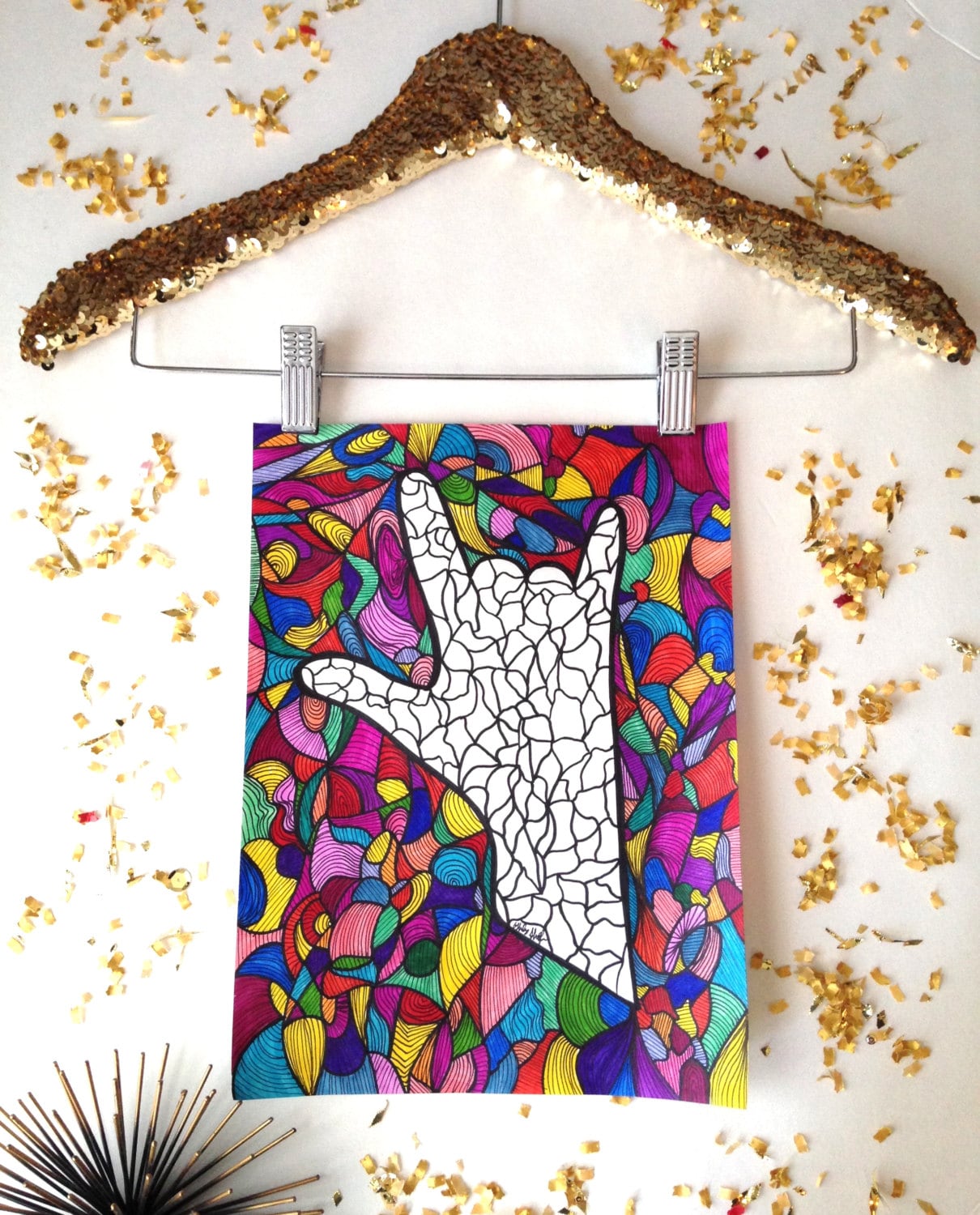 Deaf Art Print Simplicity - Etsy