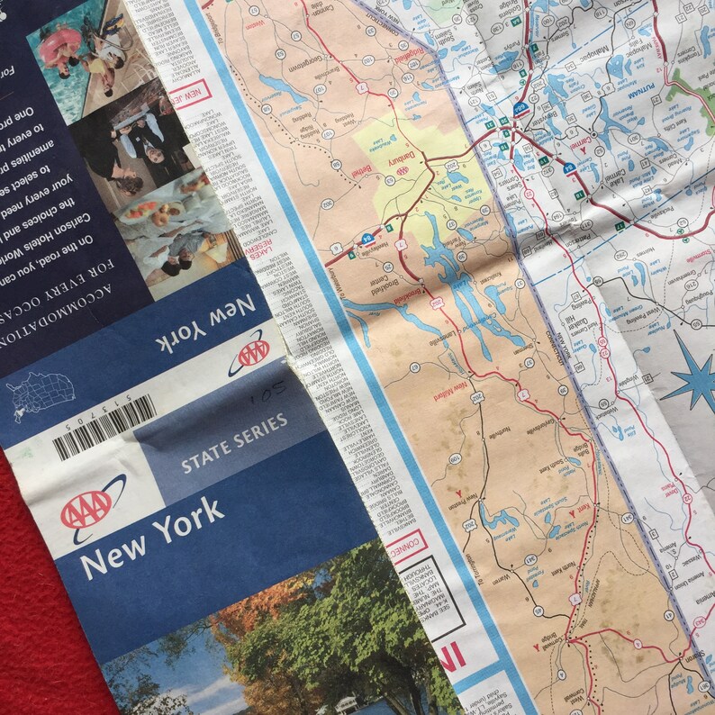 Vtg Maps 90s US States Territories Oregon Georgia Washington NY North ...