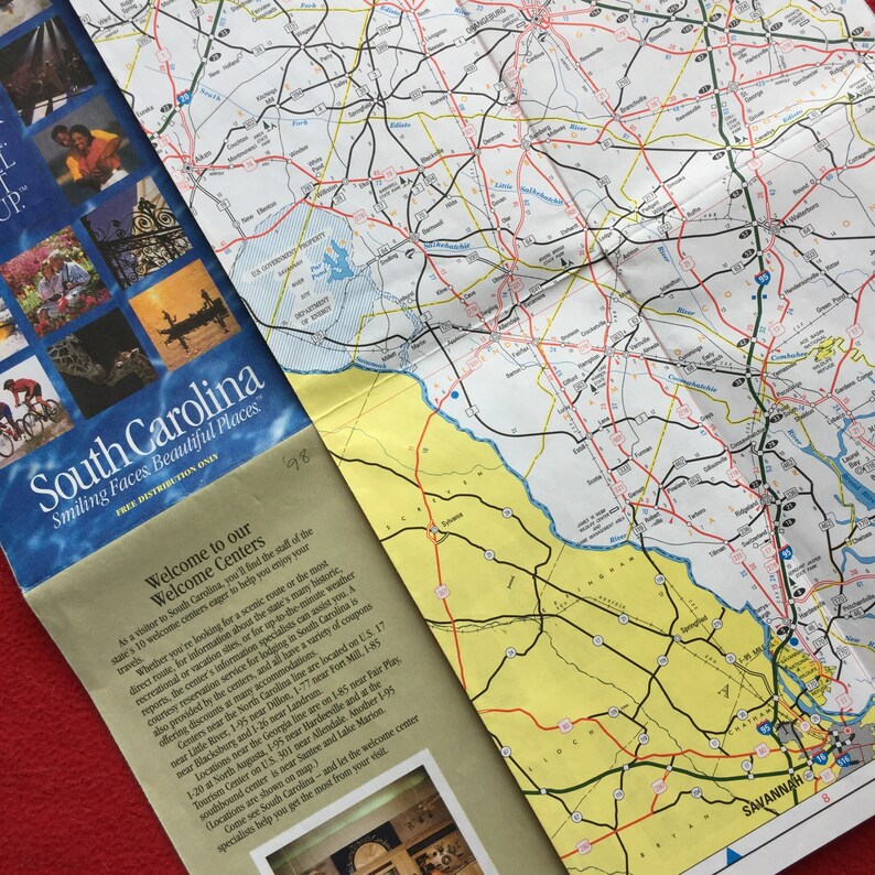 Vtg Maps 90s US States Territories Oregon Georgia Washington NY North ...