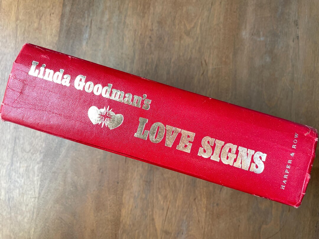 1978 Love Signs Book First Edition Linda Goodman Astrology Zodiac ...